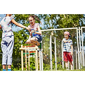 Kingcolor Double Dutch Jump Rope 16 FT 2 Pack Long Jump Rope,Plastic Segmented Beaded Diy Jump Rope, Suitable for Children and Adults, Long Enough for 5-6 Jumpers (Blue)