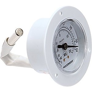 Hussmann 0443312, Thermometer-2 Dial White
