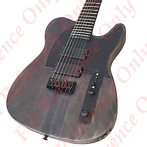 FarBoat 4Pcs Humbucker Guitar Pickup Cover Plastic Guitar Parts (Black)