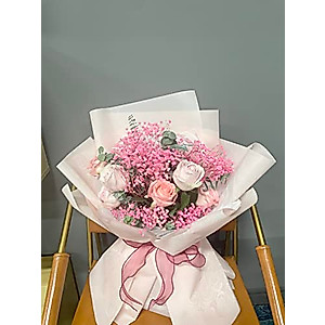 LWFyyds Waterproof Floral Wrapping Paper Flower Bouquet Gift Wrap Korean Florist Supplies - Gouache