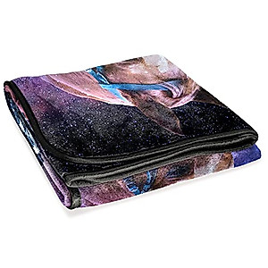 Jay Franco The Witcher Geralt On Horse Throw Blanket - Measures 46 x 60 inches - Fade Resistant Bedding Super Soft Fleece Bedding