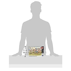 Master Box Models "Friendly Boxing Match" British and American Paratroopers WWII Era Model Building Kit (9 Figures Set), Scale 1/35