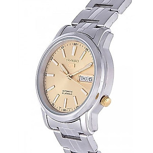 SEIKO Automatic Champagne Dial Stainless Steel Men's Watch SNKL81