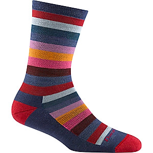 Darn Tough Women's Phat Witch Crew Lightweight with Cushion Sock (Style 1644) - Denim, Medium