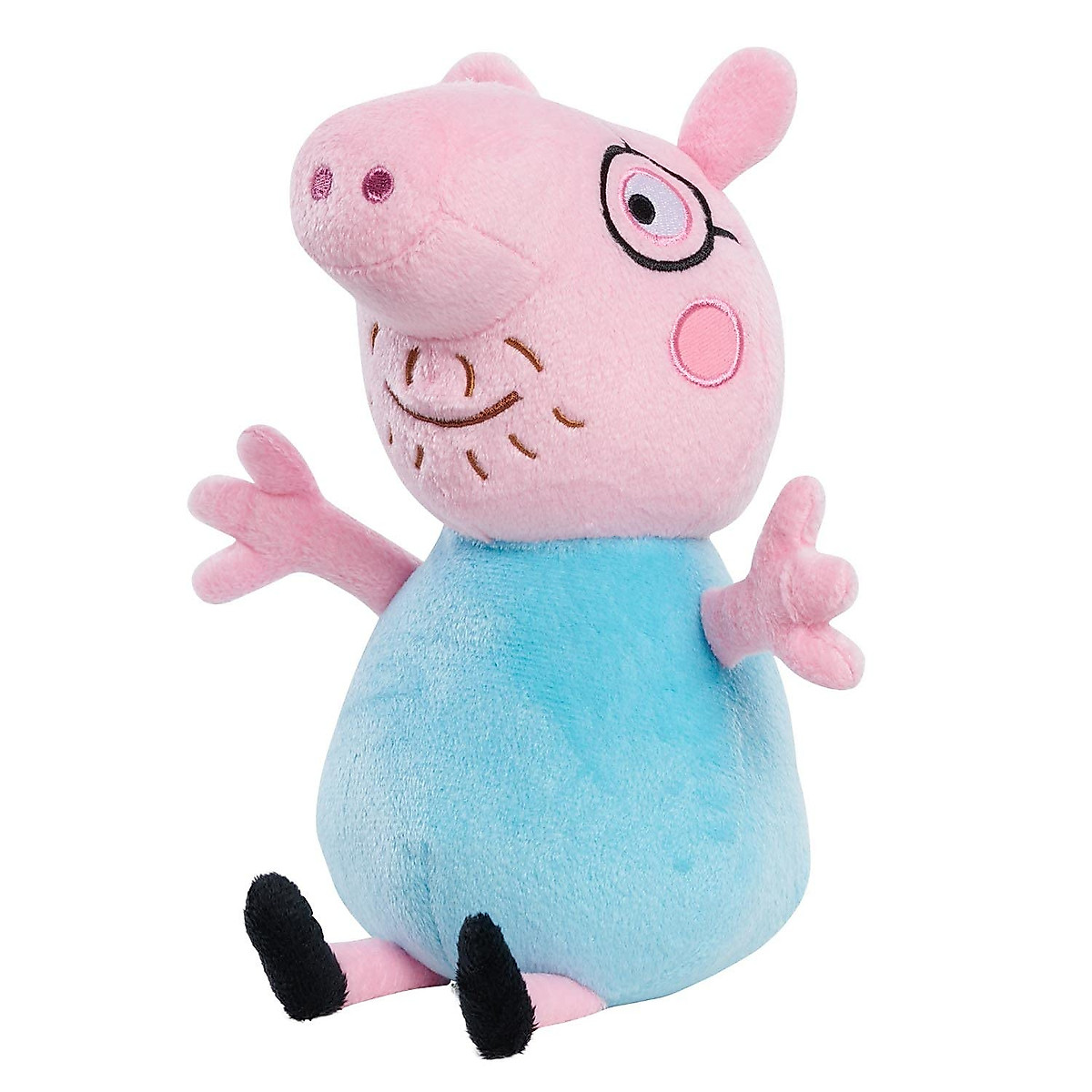 PEPPA PIG Family Small Plush Stuffed Animals 4-Piece Set, Mummy Pig, Daddy Pig, and George, Kids Toys for Ages 2 Up, Amazon Exclusive by Just Play