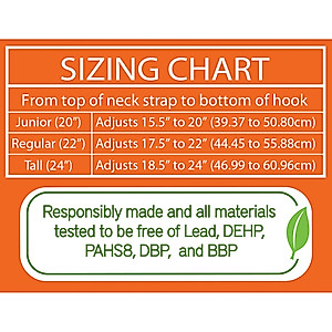 Pro Tec A310P 22-Inch Regular Padded Saxophone Neck Strap with Swivel Snap Black