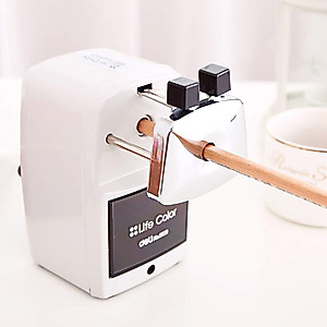 YBoCH School Pro Classroom Manual Pencil Sharpener,Hand Crank Pencil Sharpener Great for the Office, Artists,Kids