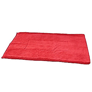Maxshine 1000GSM Crazy Microfiber Drying Towel Series, Red, 50x70cm (Pack of 3)