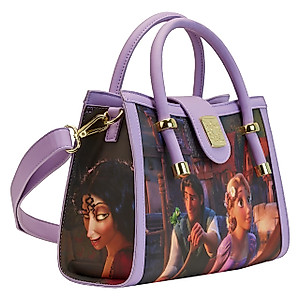 Loungefly Disney Crossbody Bag Rapunzel Princess Official Purple One Size