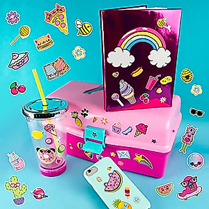 Fashion Angels 1000+ Ridiculously Cute Stickers for Kids - Fun Craft Stickers for Scrapbooks, Planners, Gifts and Rewards, 40-Page Sticker Book for Kids Ages 6+ and Up