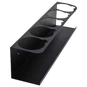 BISupply Large Spray Bottle Holder Wall Mount Bottle Caddy, Empty - 32oz Spray Can Holder Rack Organizer Storage Hanger