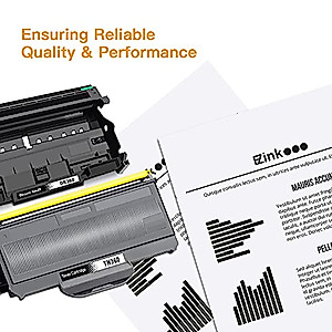 E-Z Ink (TM) Compatible Toner Cartridge & Drum Unit Replacement for Brother TN360 TN330 DR360 DR-360 High Yield Compatible with DCP-7040 DCP-7030 MFC-7840W HL-2140 MFC-7340(2 Toner, 1 Drum Unit)