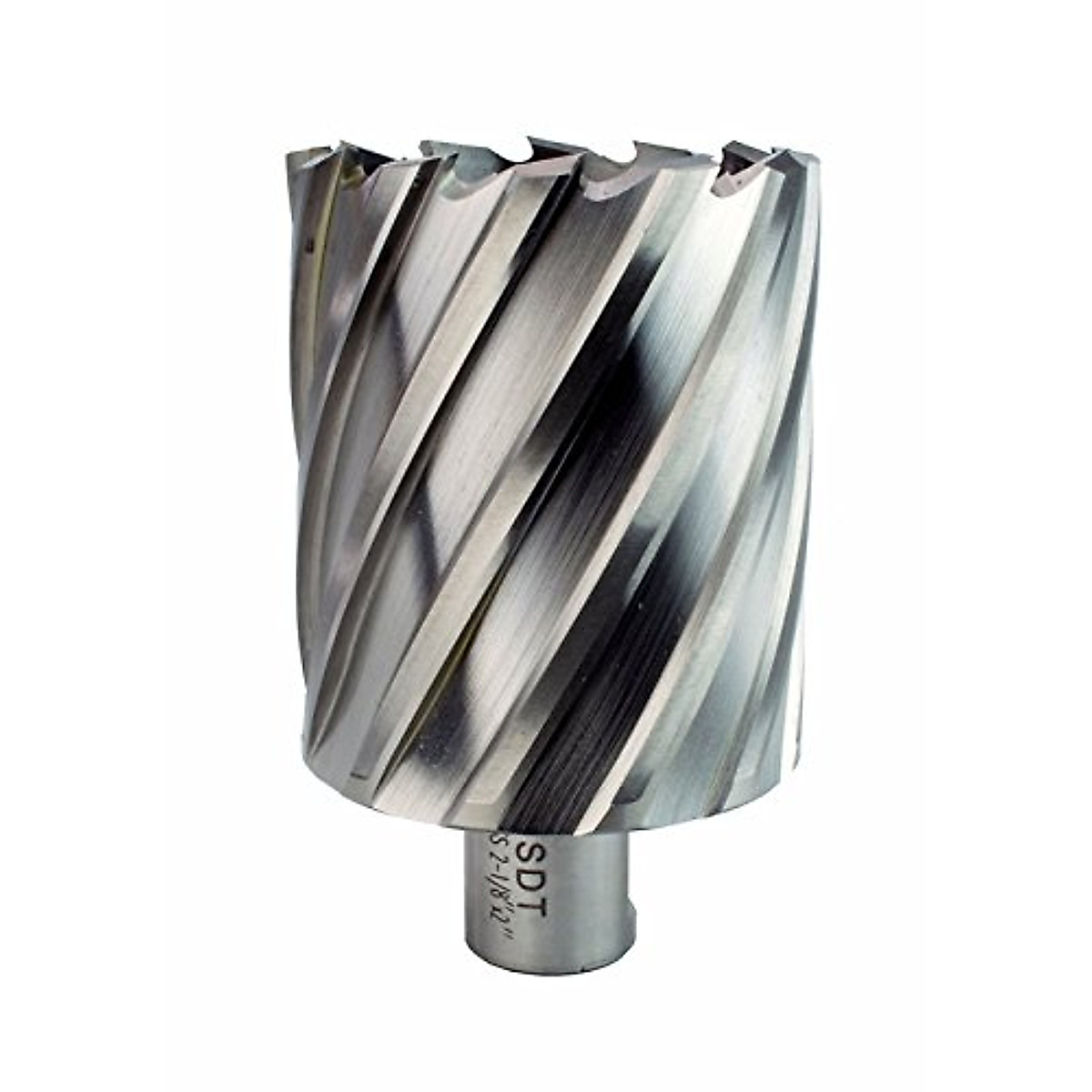 Steel Dragon Tools 2-1/8" x 2" High Speed Steel Annular Cutter with 3/4" Weldon Shank