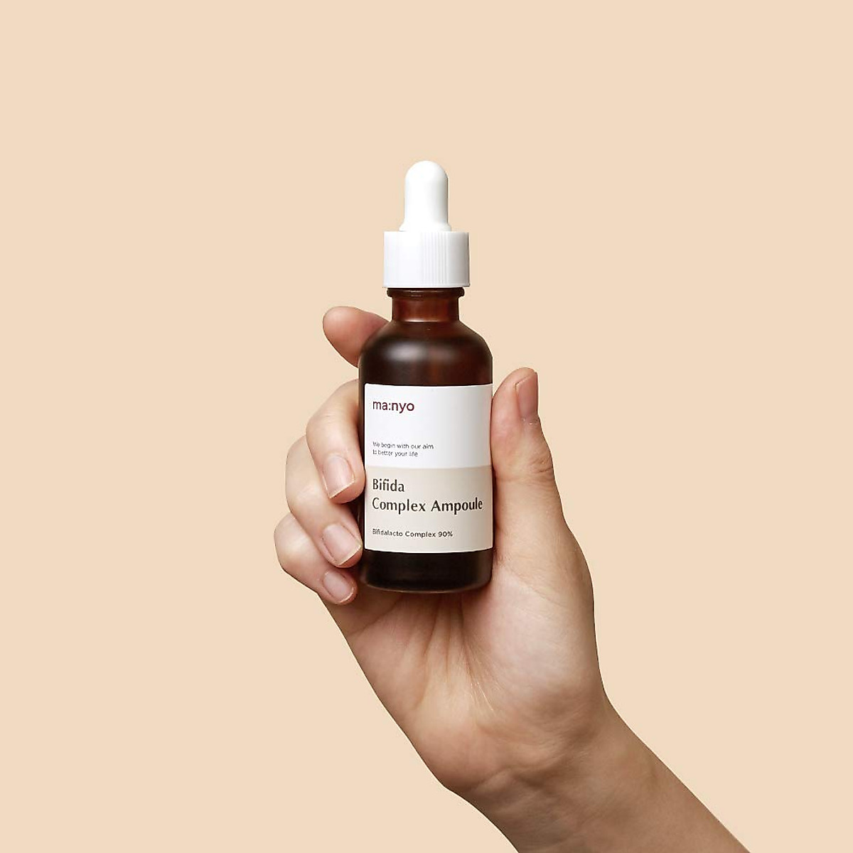 ma:nyo Bifida Complex Ampoule Facial Serum, Firming Skin, Korean Beauty with Red Ginseng, for Women and Men Korean Skin care 1.7 fl oz (50ml)