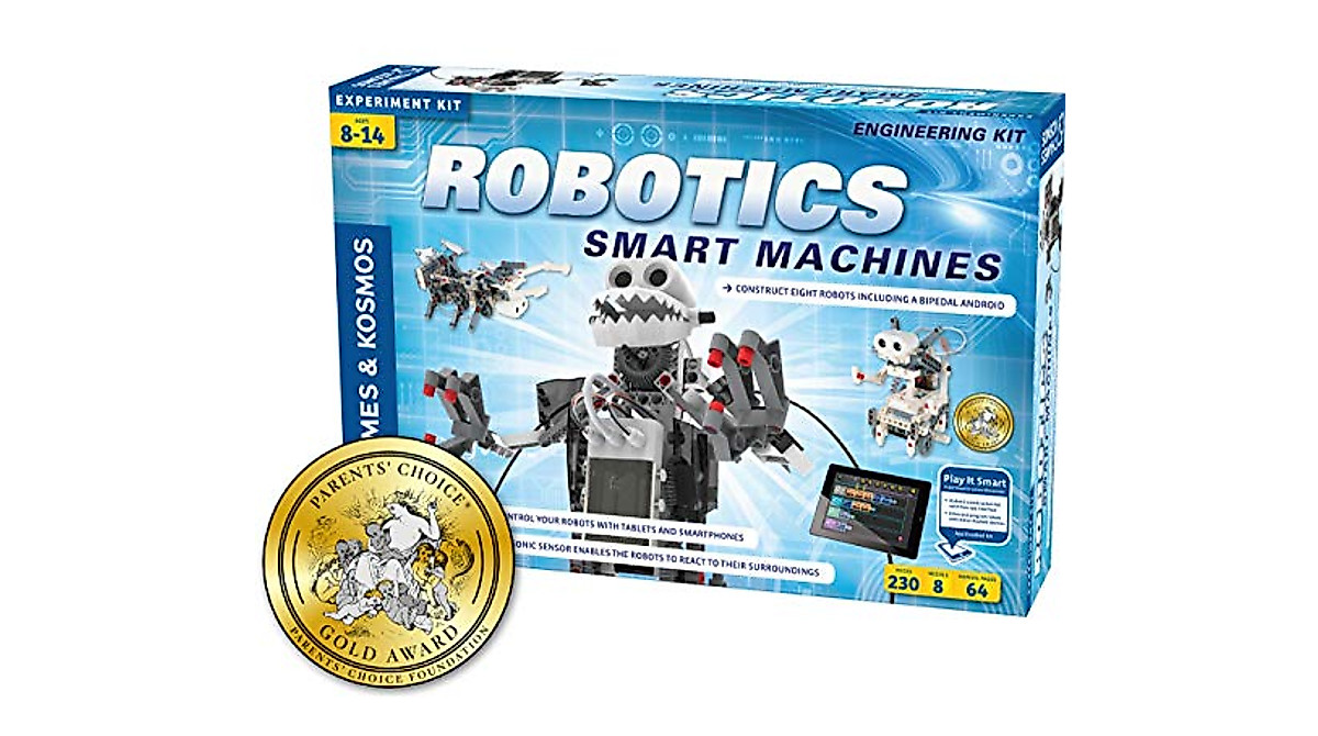 Robotics STEM Kit for Kids 8+ - Build & Program 8 Robots | Thames & Kosmos