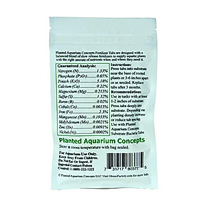 Aquarium Plant Root Fertilizer Tabs 40 Count