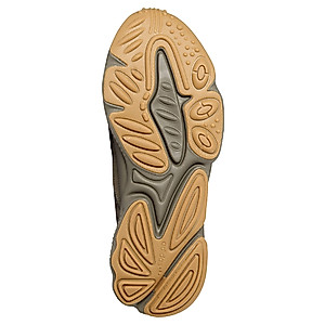 adidas Originals Men's Ozweego Gymnastics Shoe, Grey Legend Earth Raw Khaki, 9