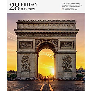Paris Page-A-Day Gallery Calendar 2021