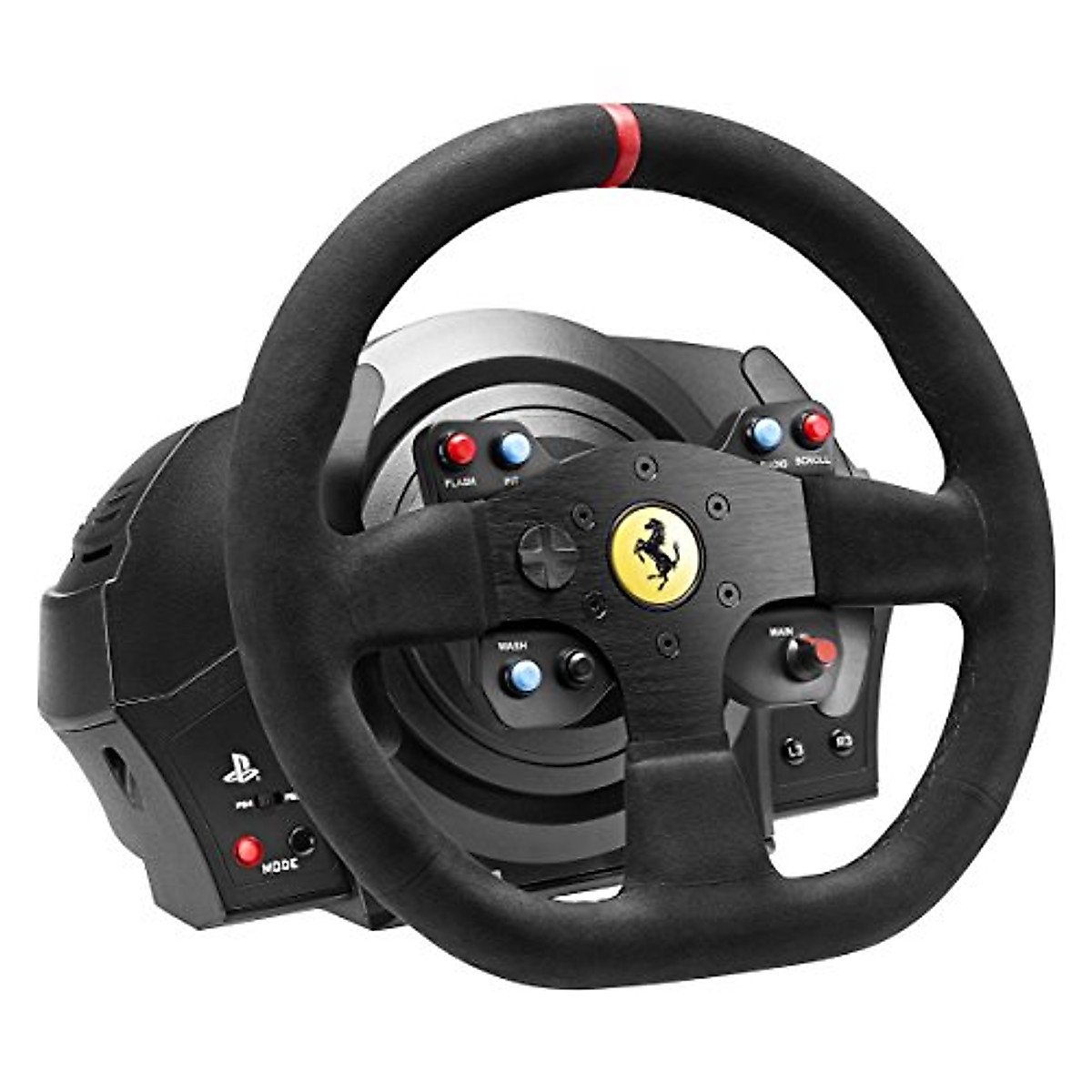 THRUSTMASTER T300 Ferrari Integral Racing Wheel Alcantara Edition Racing Wheel with pedals Compatible with (PS5, PS4, PC)