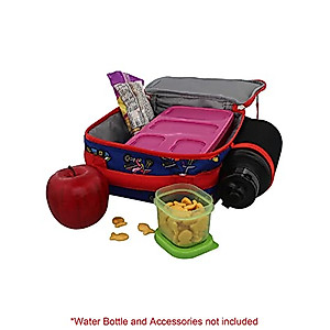 Nintendo Mario Kart Boy's Girl's Soft Insulated School Lunch Box (One Size, Blue)