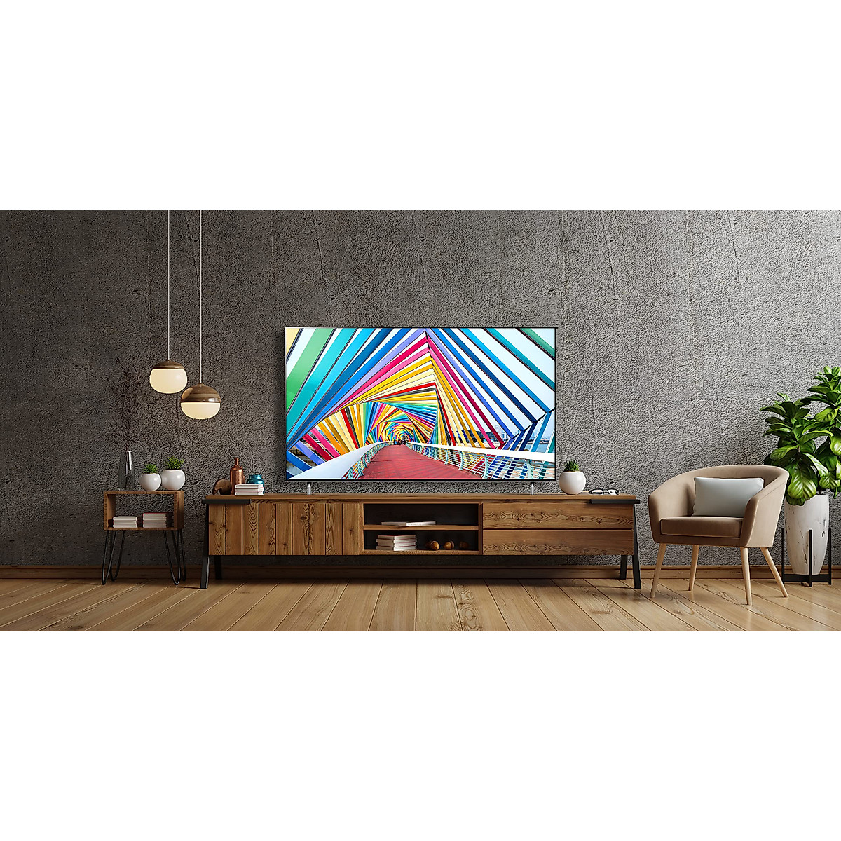 LG QNED80 Series 75-Inch Class QNED Mini-LED Smart TV 75QNED80UQA, 2022 - AI-Powered 4K TV, Alexa Built-In