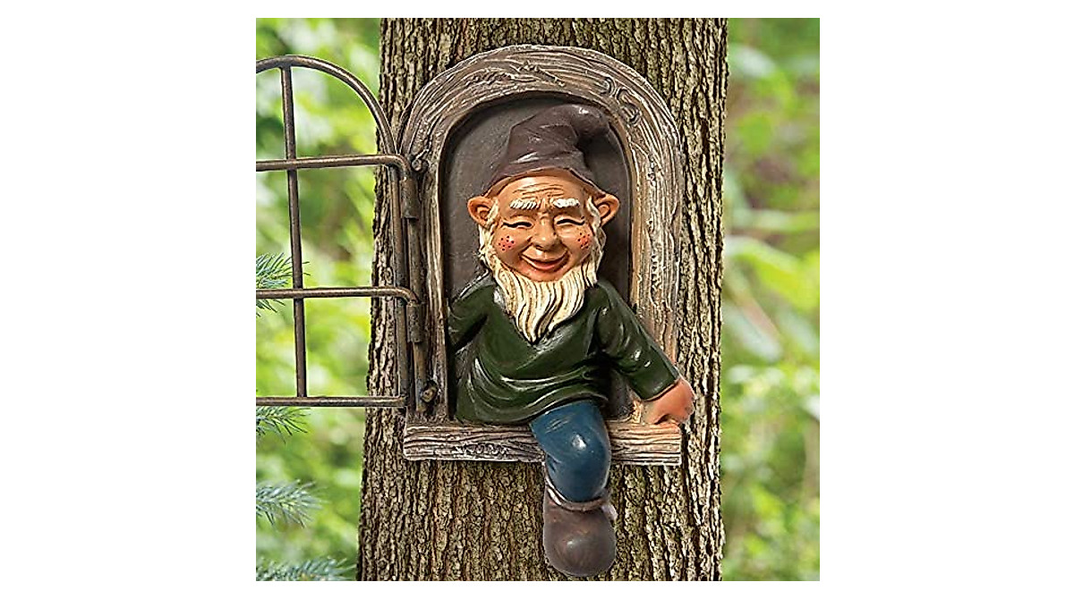Charming Elf Garden Gnome Statue for Home & Yard