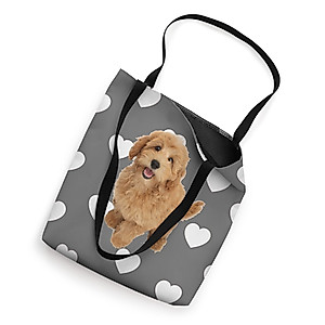 Golden Doodle Dog Theme Baby Gender Neutral Nursery Room Tote Bag