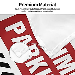 CakJuice Posters for College Dorm Simon's Parking Only Flag College Room Flags Stuff for Your Room (Size : 120X180CM)