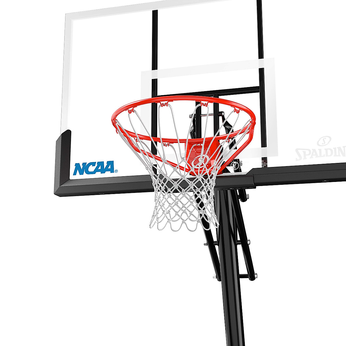 Spalding NCAA Exactaheight™ 50” Performance Acrylic Portable Basketball Hoop Multi Color