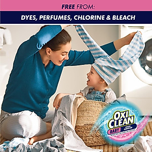 OxiClean Baby Stain Soaker, 3 lb + 2-Pack OxiClean Baby Laundry Stain Remover Pens