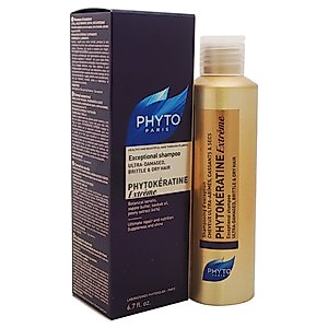 PHYTO Phytokératine Extrême Botanical Exceptional Shampoo, 6.7 Fl Oz