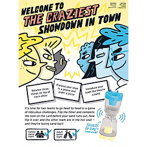Big Potato Twenty Second Showdown: A Crazy Quick-Fire Family Game for Kids and Adults