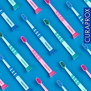 Curaprox Kids CK 4260 Baby Toothbrush (3 Pack); extra soft bristles for children