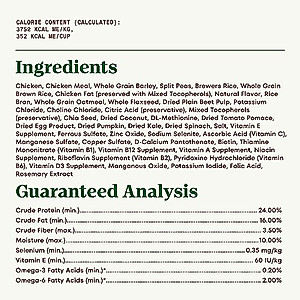 NUTRO NATURAL CHOICE Small Breed Adult Dry Dog Food, Chicken & Brown Rice Recipe Dog Kibble, 5 lb. Bag