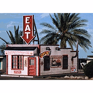 HO KIT Laser-Cut Fred & Red's Cafe