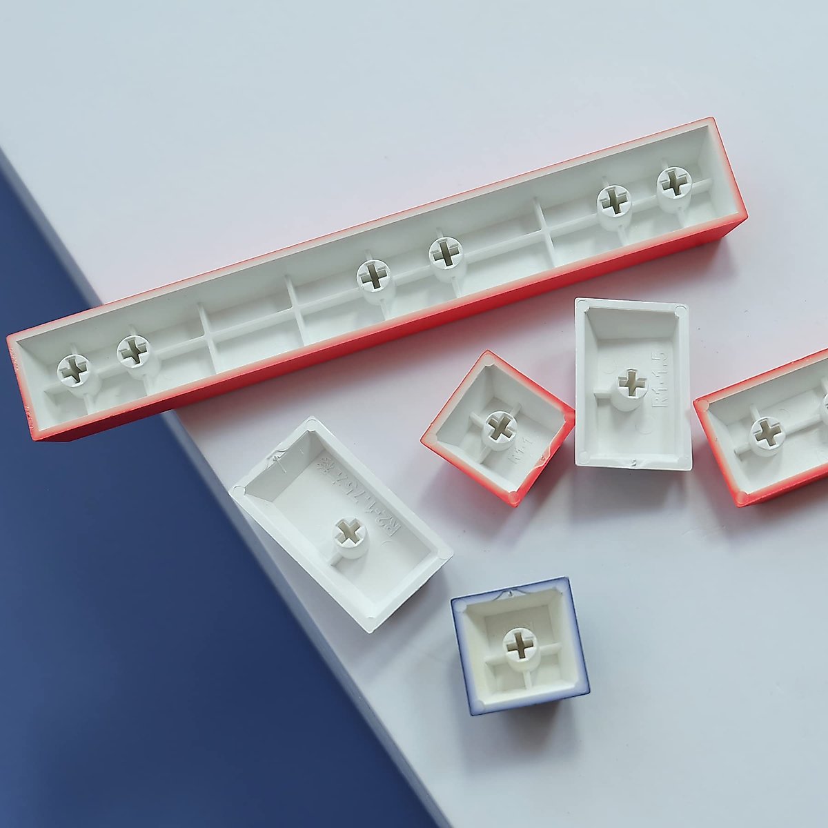 UniCusMech PBT Cherry Profile 141 Keys keycap Set Dye Sublimation ANSI Layout Keycap for Mechanical Gaming Keyboard Cherry MX Switch (Pakage)