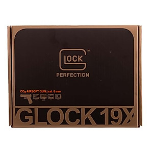 Umarex GLOCK 19X Half Blowback 6mm BB Pistol Airsoft Gun, Glock 19X Airsoft Gun