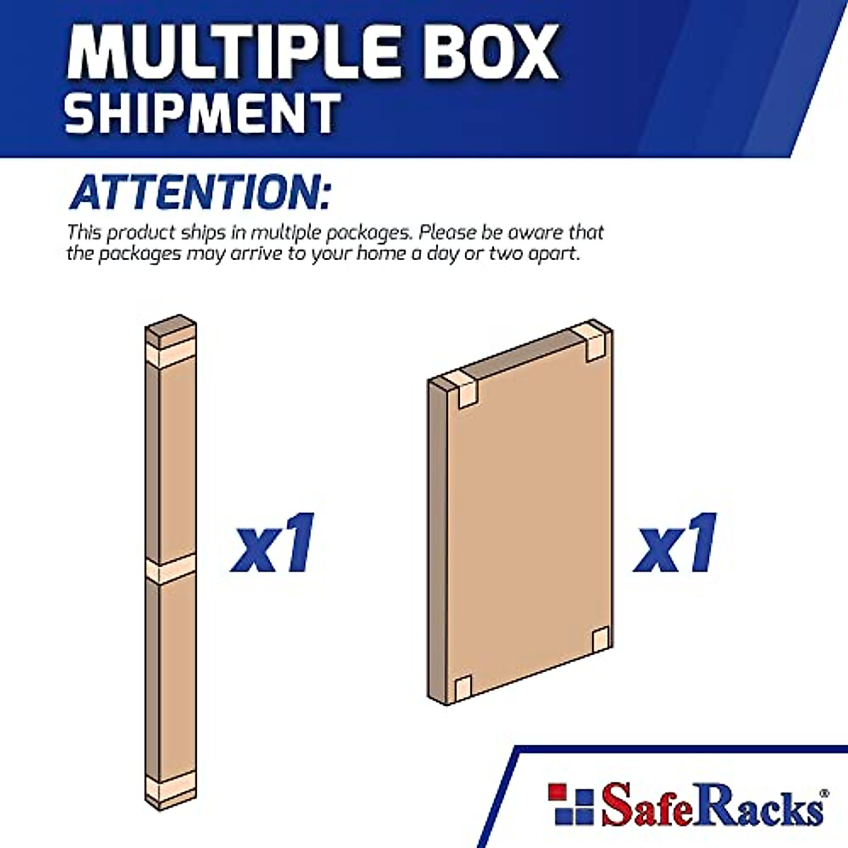 SafeRacks Overhead Garage Storage Rack, Heavy Duty Steel Ceiling Mount Storage Shelves with 500 lb Capacity, Adjustable, Garage Overhead Storage, Shelving, Ceiling Racks 4x6 White (24"-45")