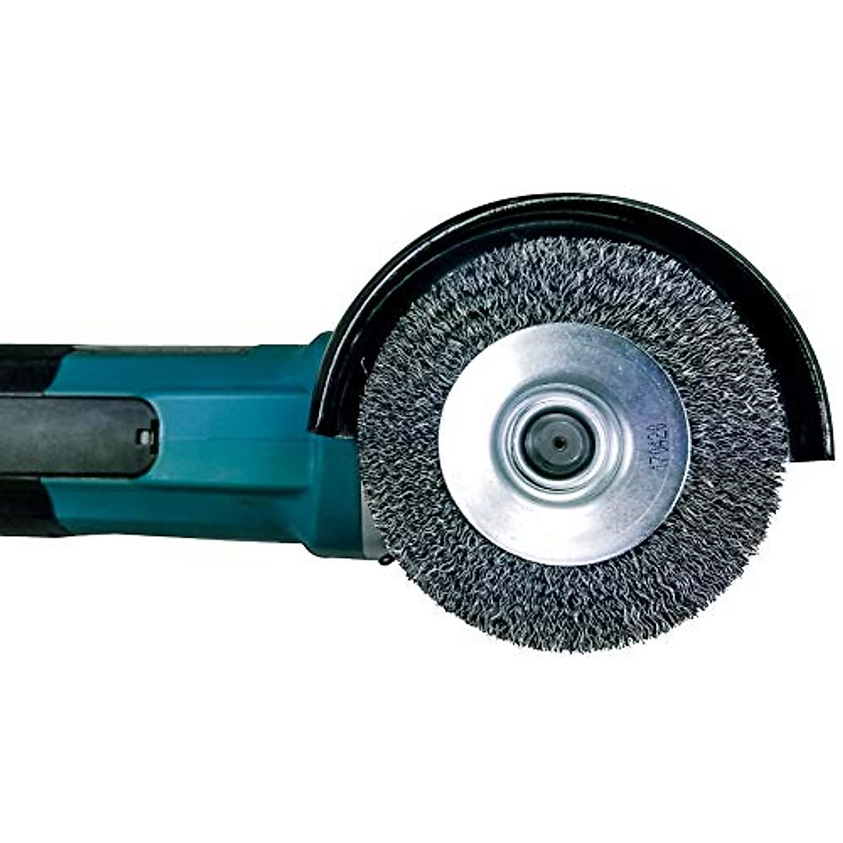 Makita 1 Piece - 4 Inch Crimped Wire Wheel Brush For Grinders - Light-Duty Conditioning For Metal - 4" x 5/8-Inch | 11 UNC