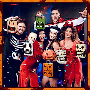 WKLKHMXBS 24PCS halloween treat bags, halloween candy bags, halloween trick or treat bags, halloween bags, halloween goodie bags