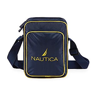 Nautica Unisex's Shoulder Bag, Navy Yellow