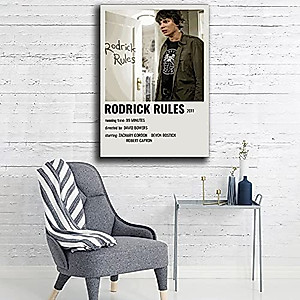 Maisuimaoyi Vintage Movie Poster 90s Room Diary of A Wimpy Kid Rodrick Rules Canvas Art Poster and Wall Art Picture Print Modern Family Bedroom Decor Posters 16x24inch(40x60cm)