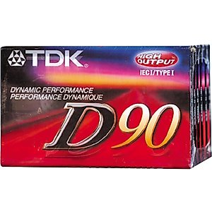 TDK D-90 Cassette 10-Pack, ¹