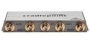 Cradlepoint Branch Adapter Package for Verizon & AT&T First Net LTE Advanced Pro (1200 Mbps) Modem. Includes CBA850 Door and 4 White Antennas