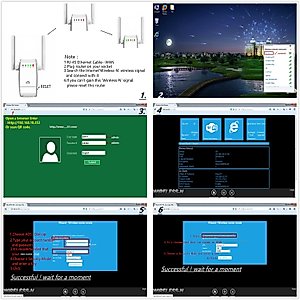 DHMXDC Wireless-N 300Mbps WiFi Range Extender Wireless Router/Repeater/AP/WPS Mini Dual External Antennas Wireless Booster Signal Wireless Access Point