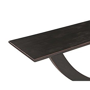 Rasmus Console Table - Black Charcoal