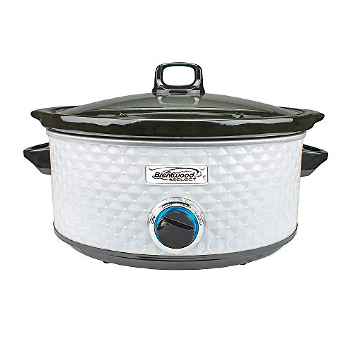 Brentwood Select SC-157W Slow Cooker, 7 Quart, White