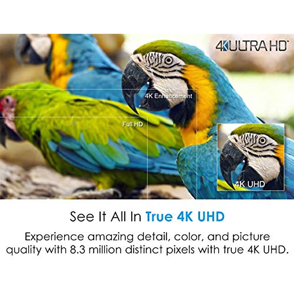 Optoma UHD52ALV Voice Assistant-Compatible DLP Projector for Lights-On Viewing, 3500 Lumen, 3840x2160