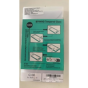 Ibywind Screen Protector For OnePlus 7T,with 2Pcs Tempered Glass,1Pc Camera Lens Protector,1Pc Backing Carbon Fiber Film [Fingerprint Reader,Easy to install]