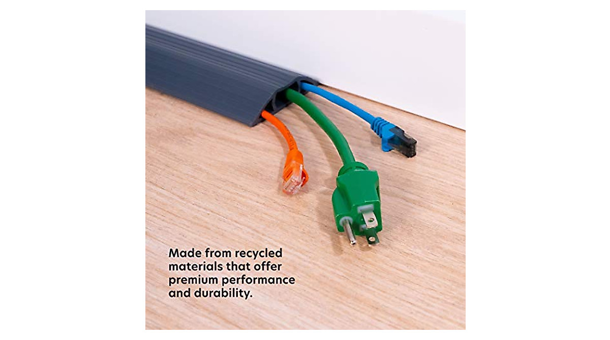 Cable Man Cord Cover - Durable Cable Management Solution